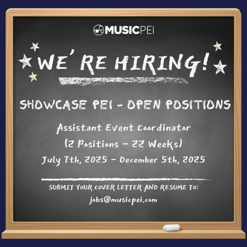 Music PEI announces full lineup and ticketing info for all Music PEI ...